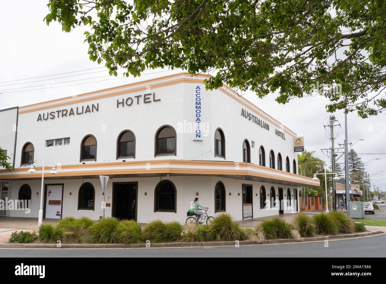 The historic Australian Hotel colloquially known as "The Aussie" in ...