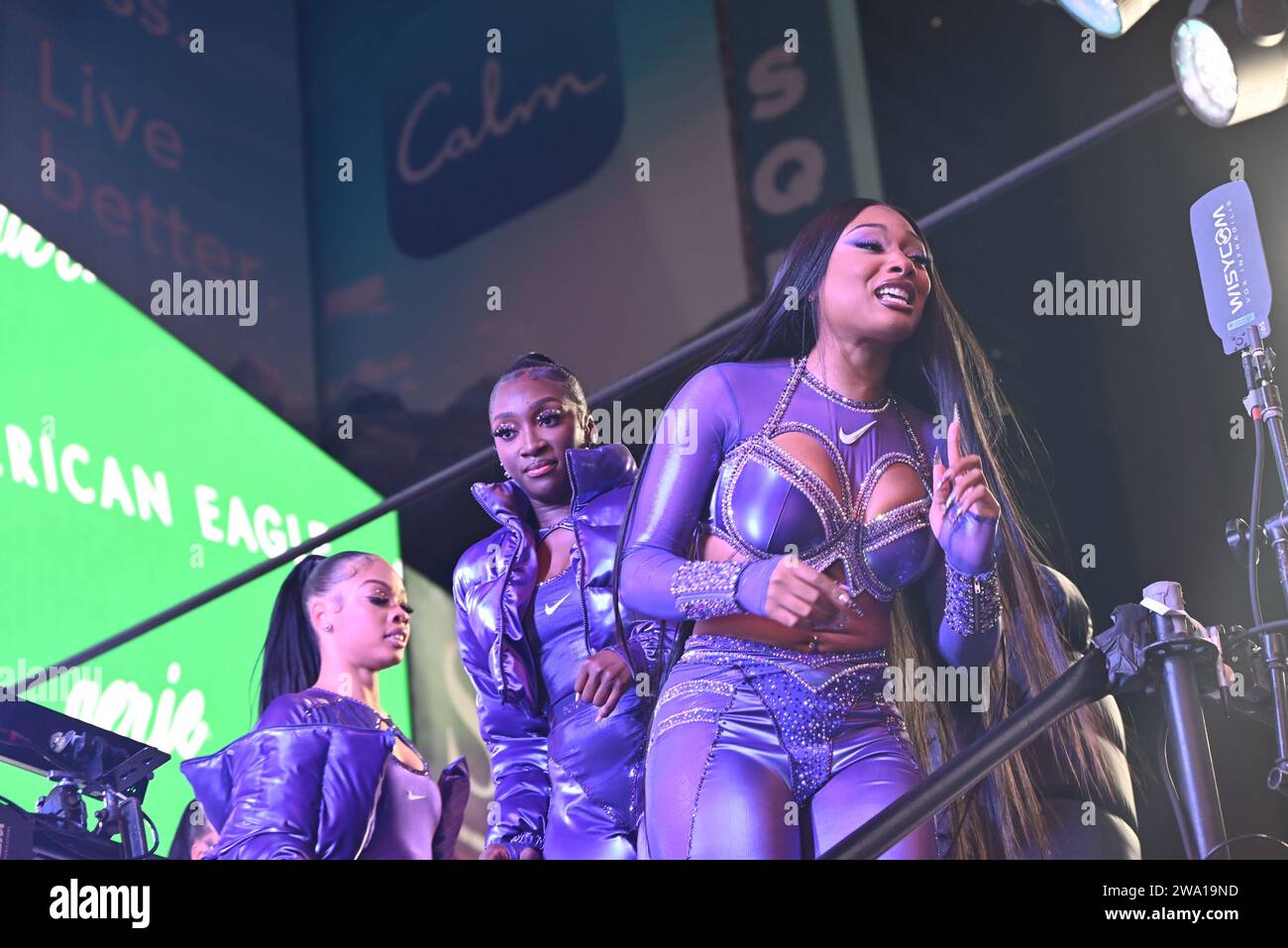 New York, USA. Manhattan, New York, USA. 31st Dec, 2023. (NEW) Megan ...