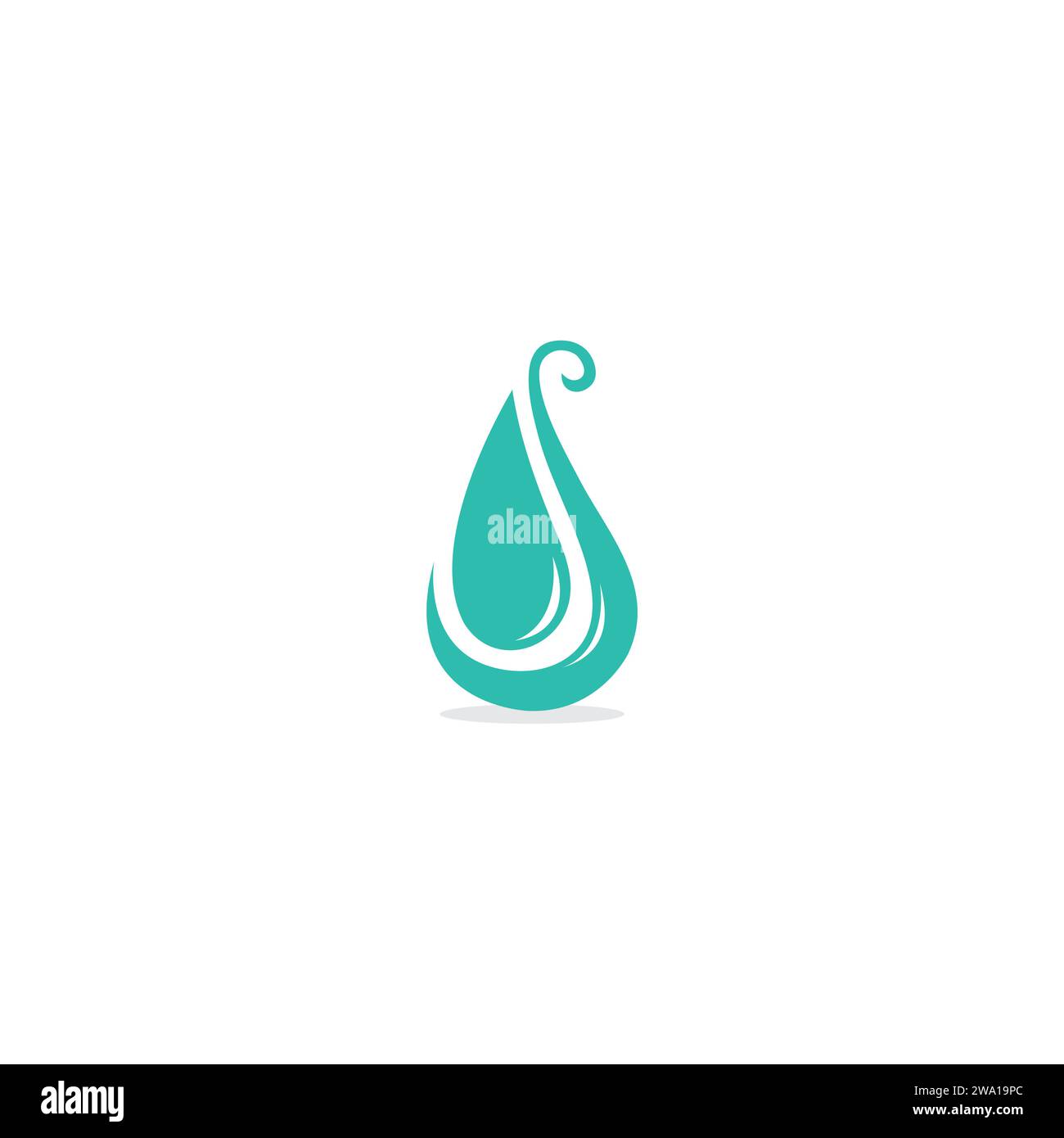 Water letter Stock Vector Images - Alamy