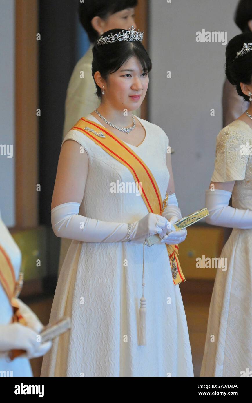 Japan's Princess Aiko attends the New Year Reception at the Imperial ...