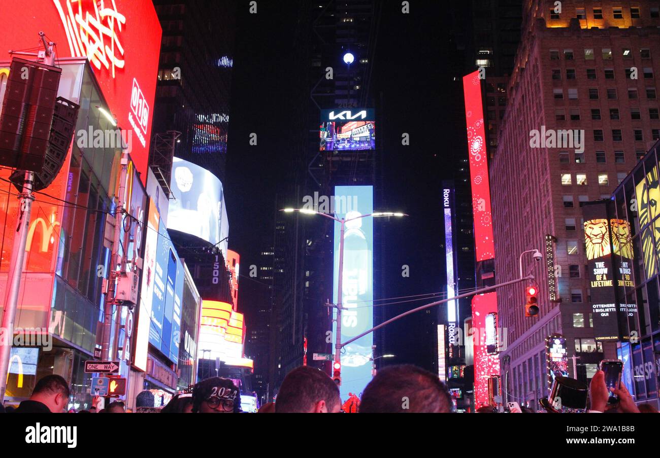 New York, USA. January 1, 2024, New York, New York: (NEW) New Year's ...