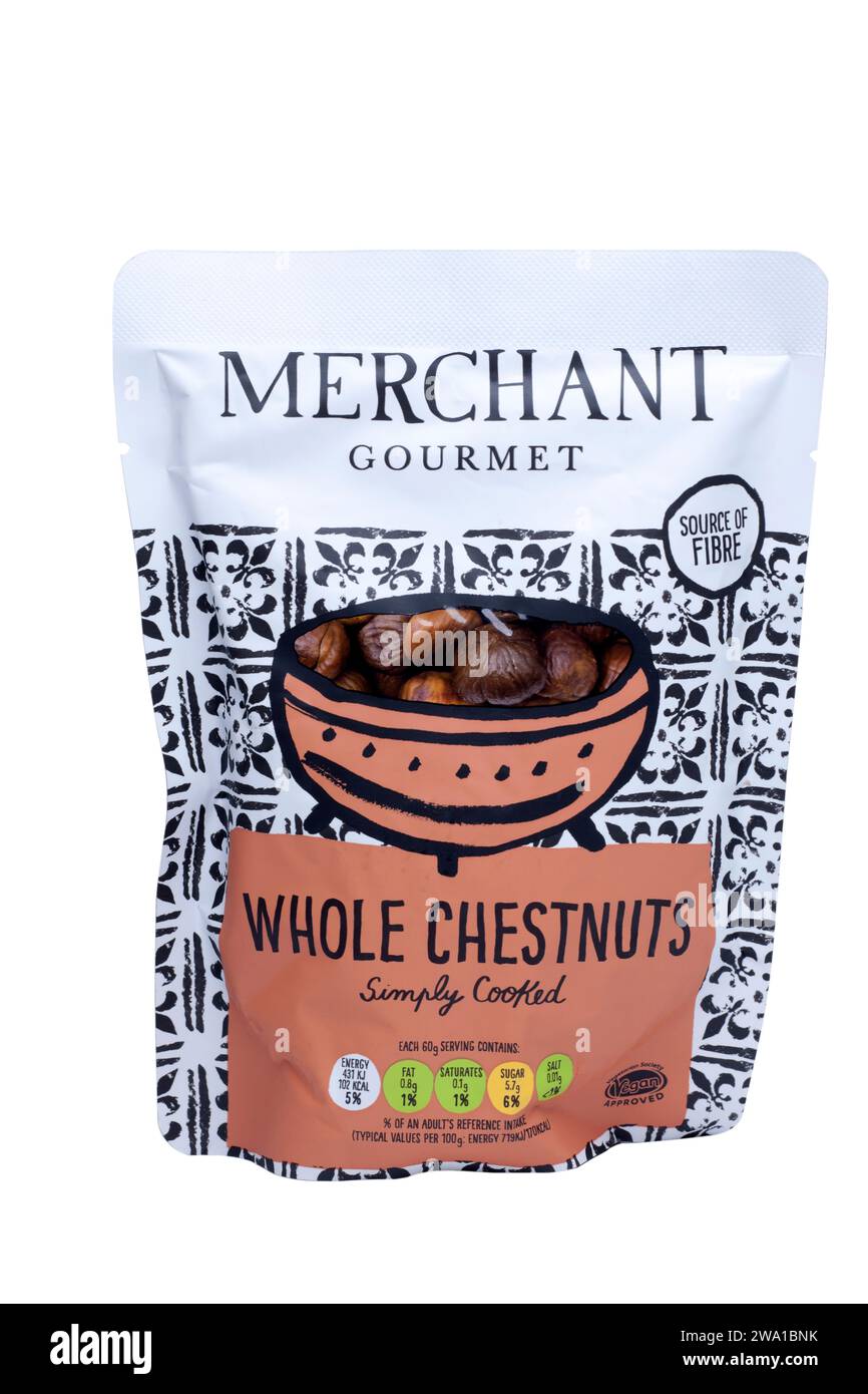 Merchant gourmet chestnuts hi-res stock photography and images - Alamy