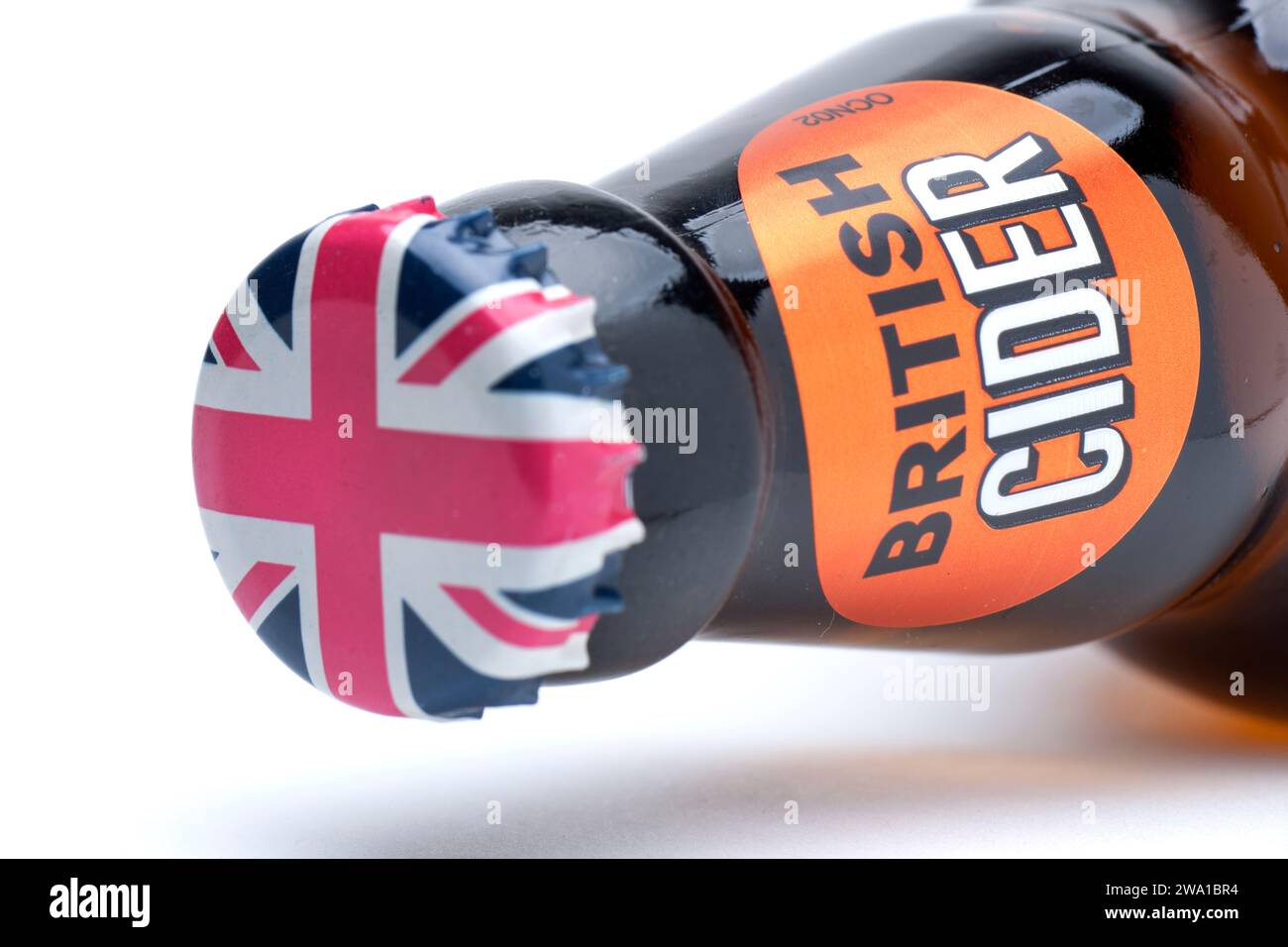 500ml Bottle Top of Westons Cider Mill British Cider in Herefordshire ...