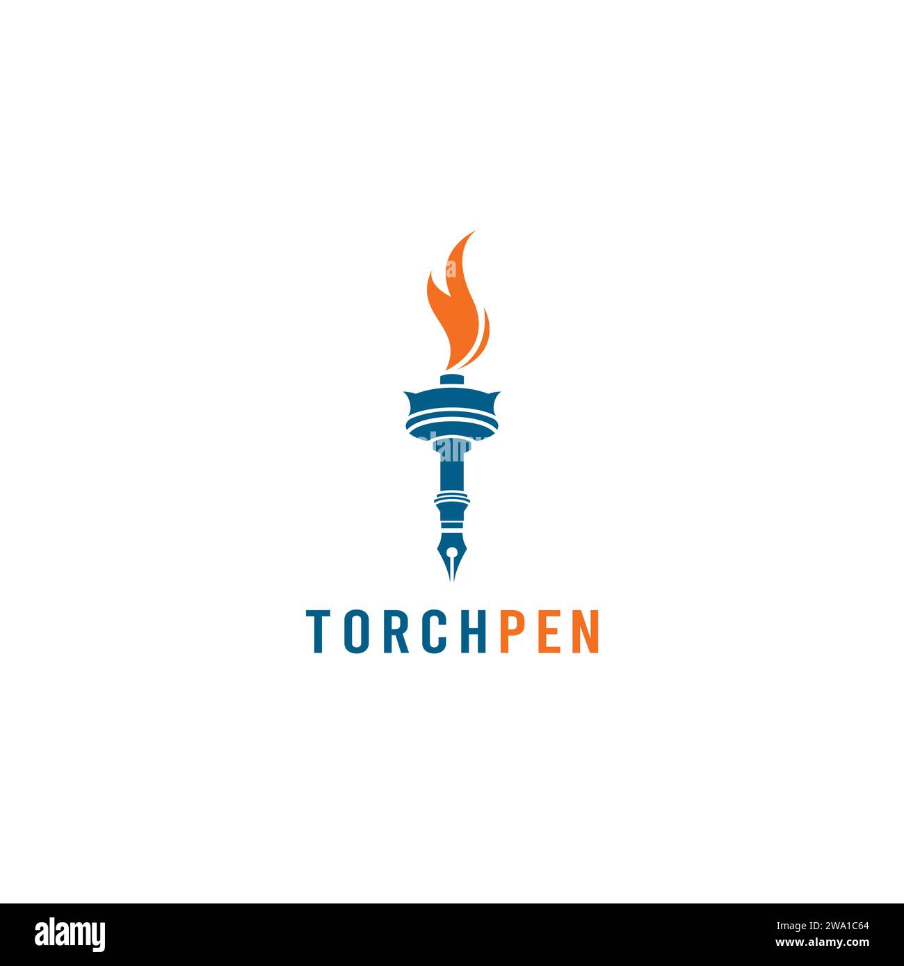 Torch vector art Cut Out Stock Images & Pictures - Alamy