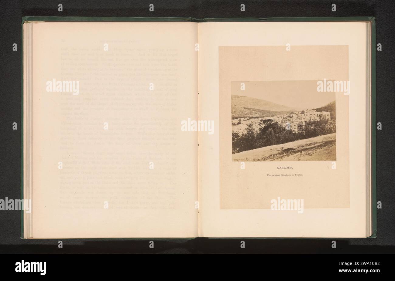 Nablous. The ancient Shechem, or Sychar, Francis Bedford, c. 1860 - in ...