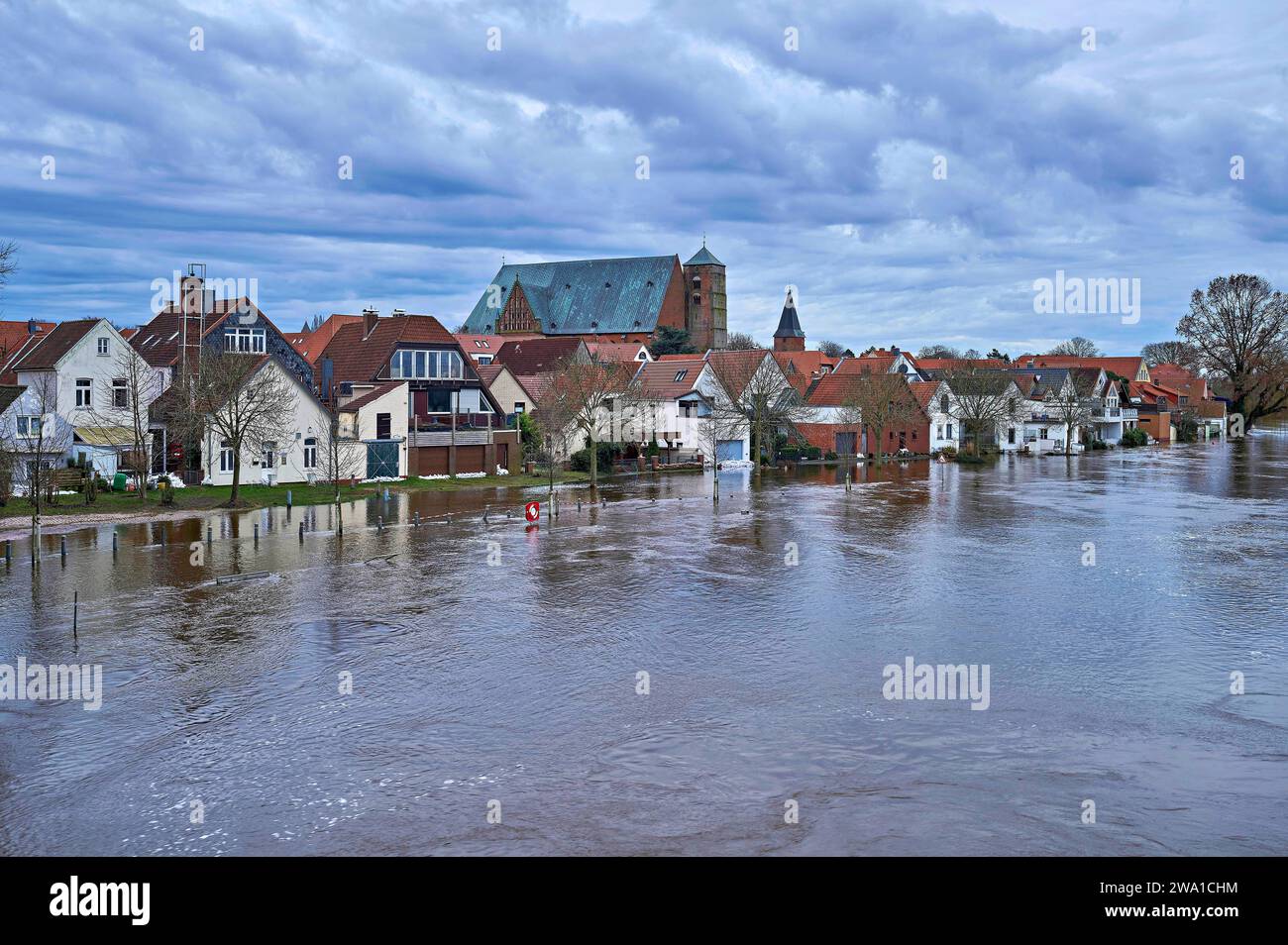 Hochwasser Verden Aller