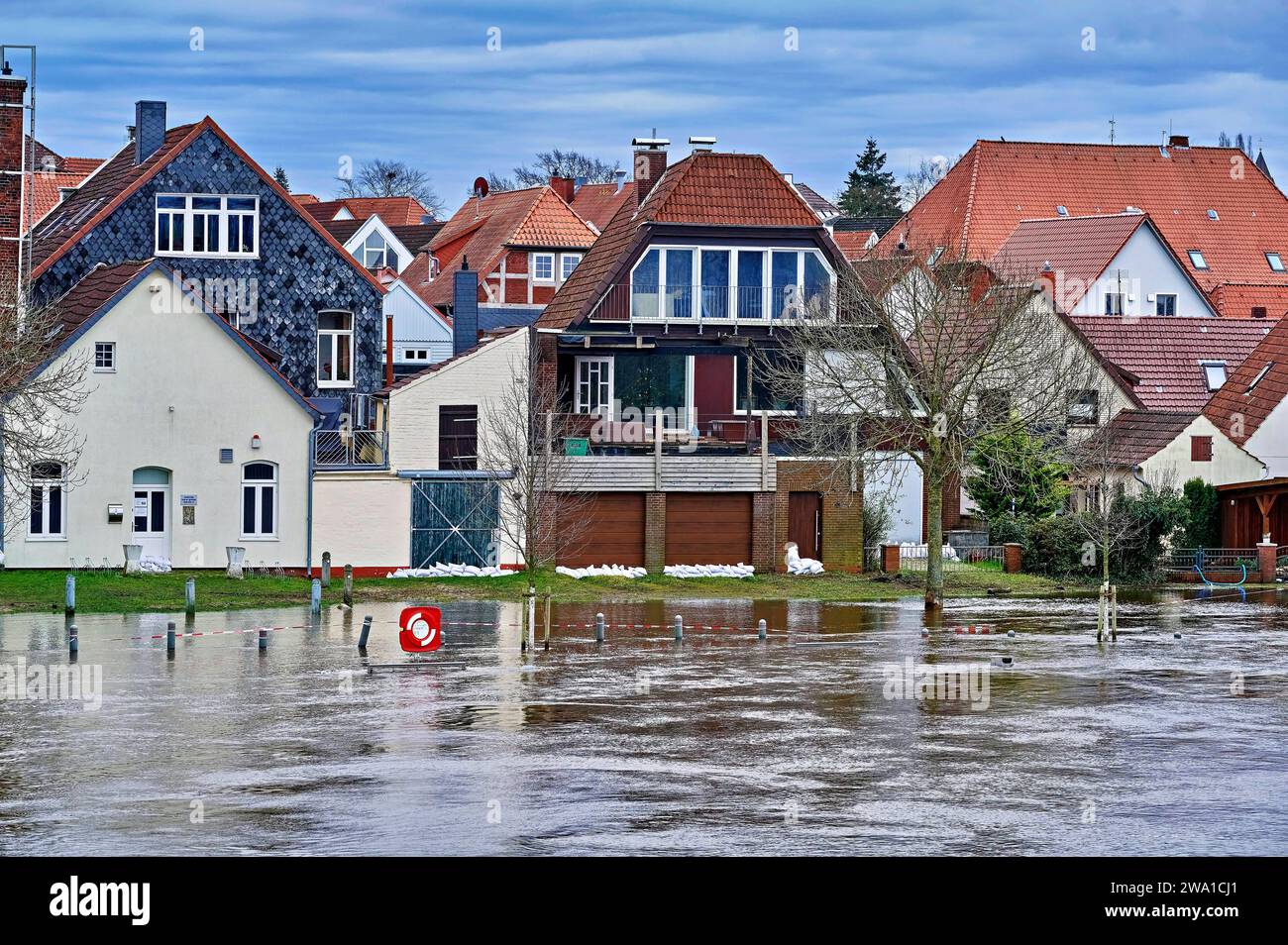 Hochwasser Verden Aller