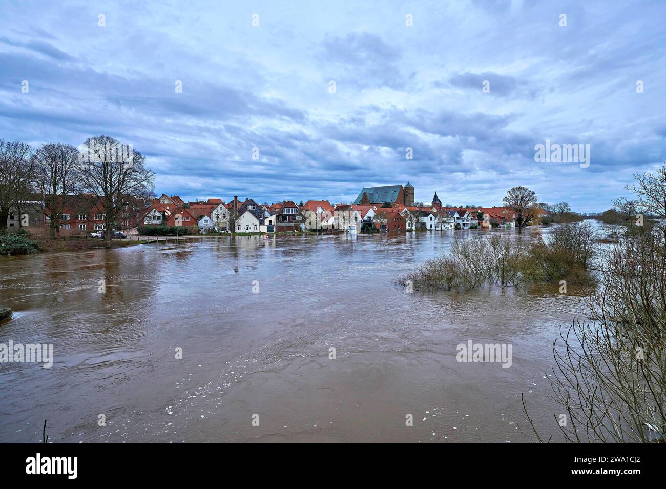 Hochwasser Verden Aller
