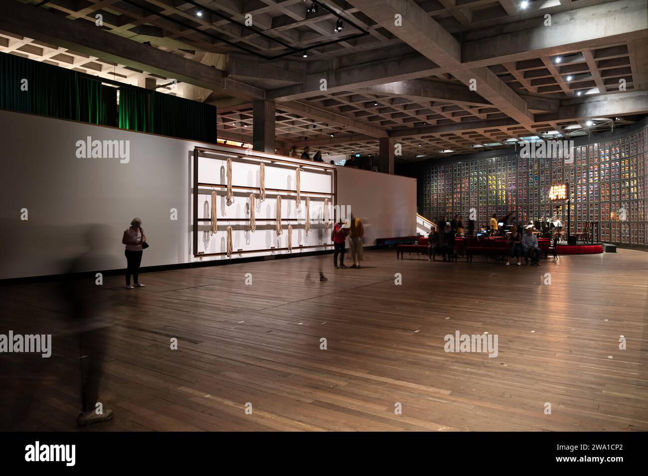 An exhibit in the Museum of Old and New Art in Hobart. MONA is the ...