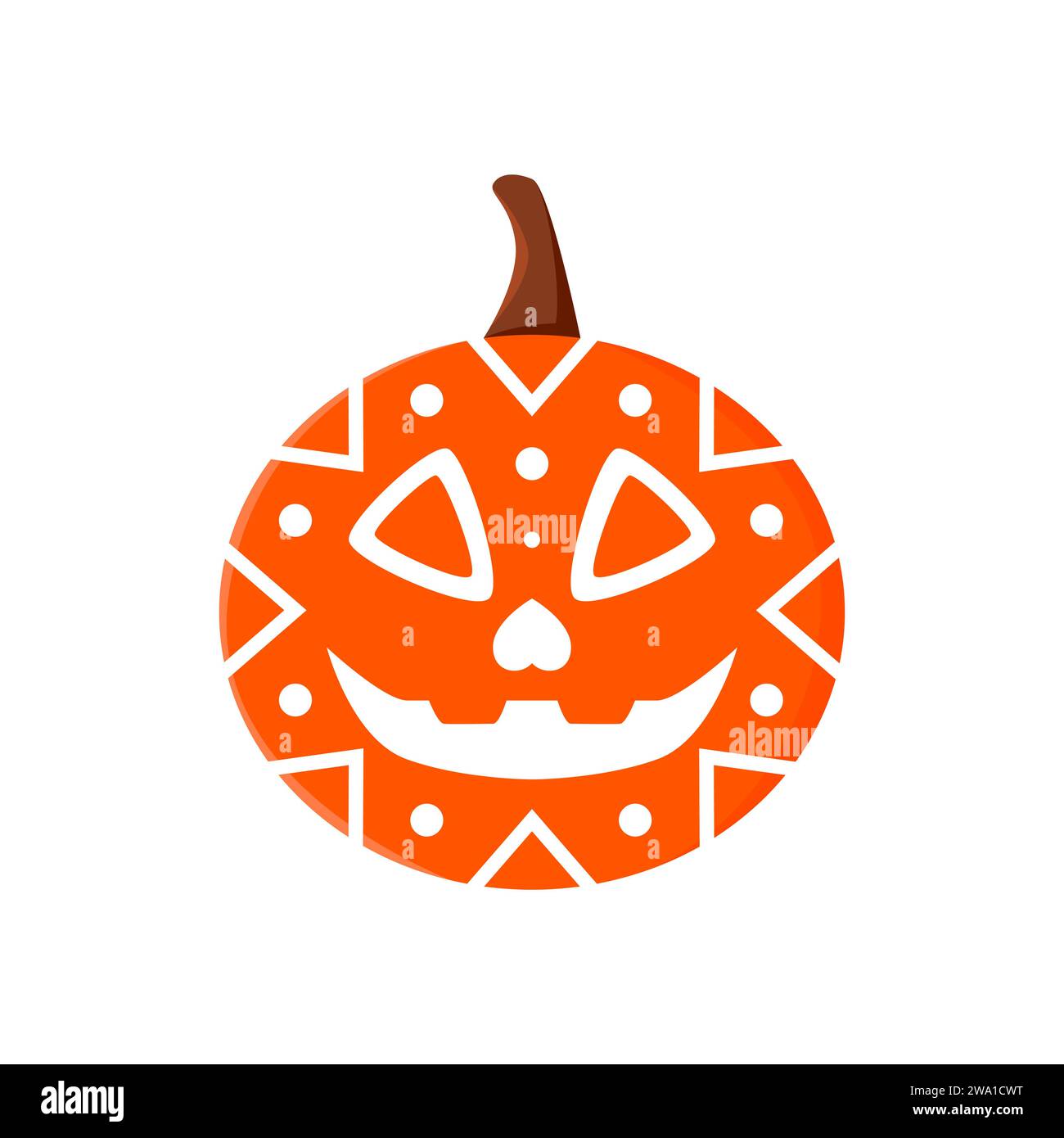 Halloween mexican pumpkin carving smiling face. Halloween smiling Jack ...