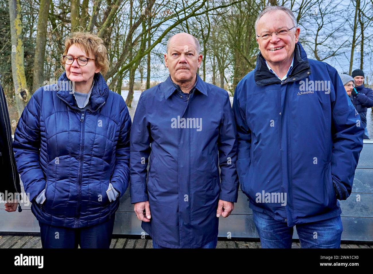 Daniela Behrens niedersächsische Innenministerin, Olaf Scholz ...
