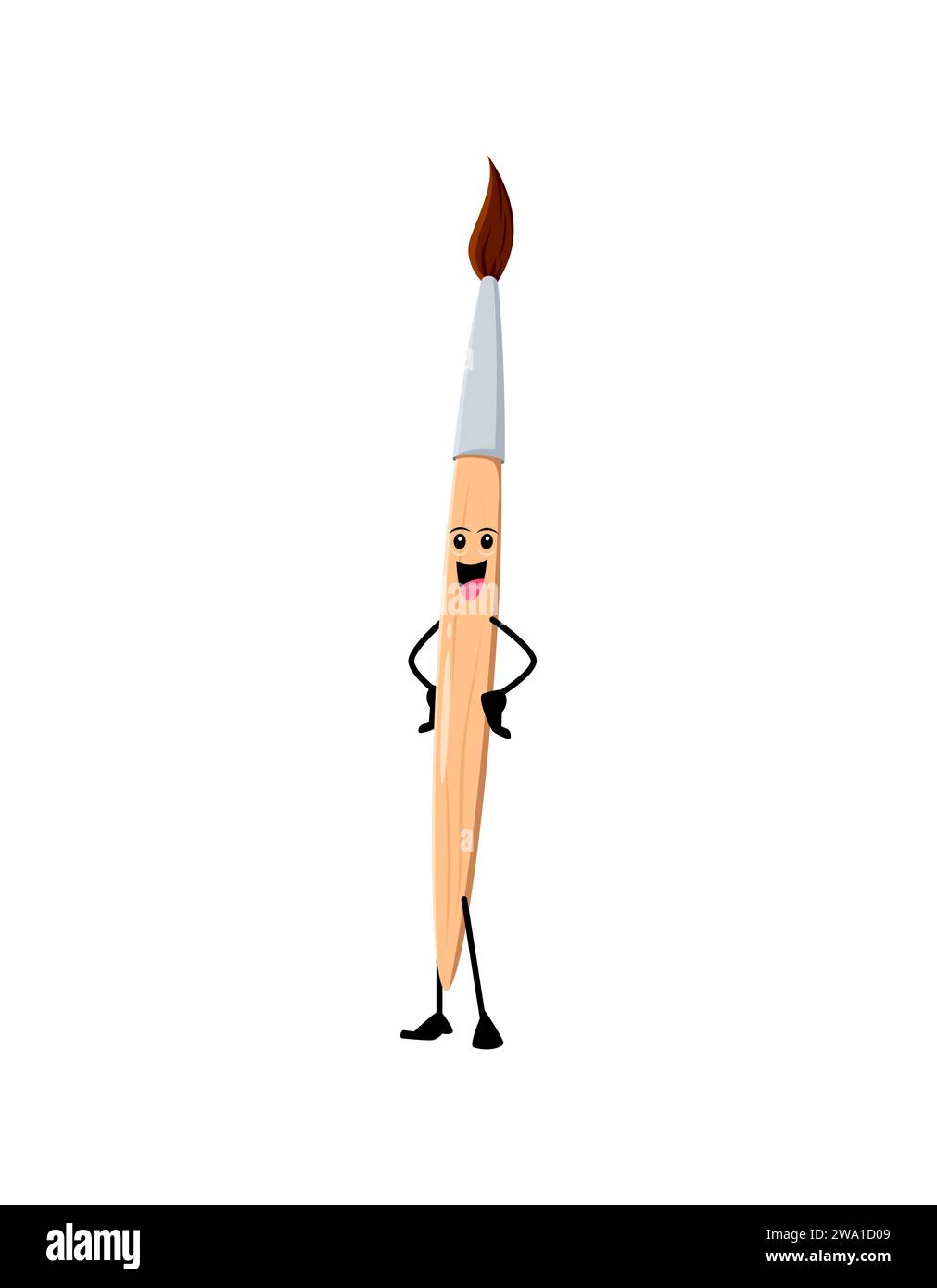Cartoon paint brush hi-res stock photography and images - Alamy