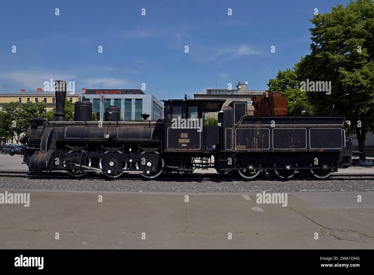 Ex Yugoslav Railways 0-6-0 No.125 052, built by MAV Hungarian State ...