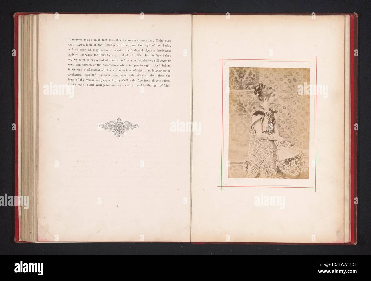 Portrait of an unknown woman in traditional costumes from China ...