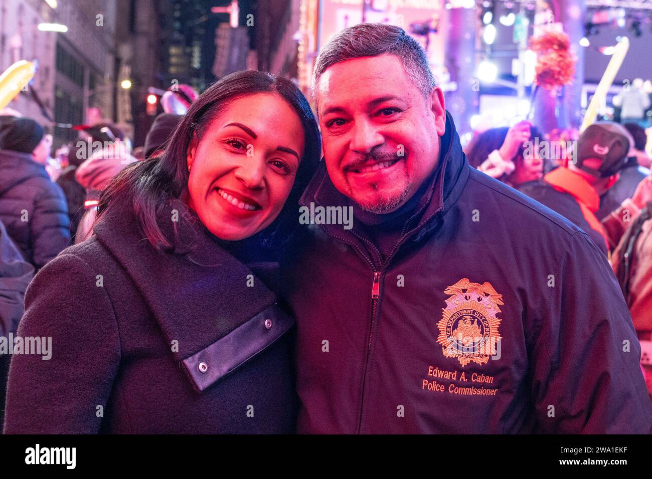 New York, United States. 31st Dec, 2023. Police Commissioner Edward ...