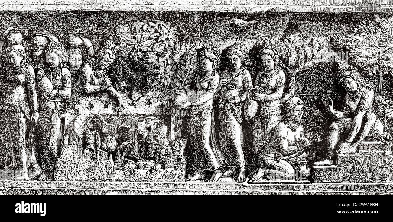 Borobudur Temple is a 9th-century Mahayana Buddhist temple in Magelang ...