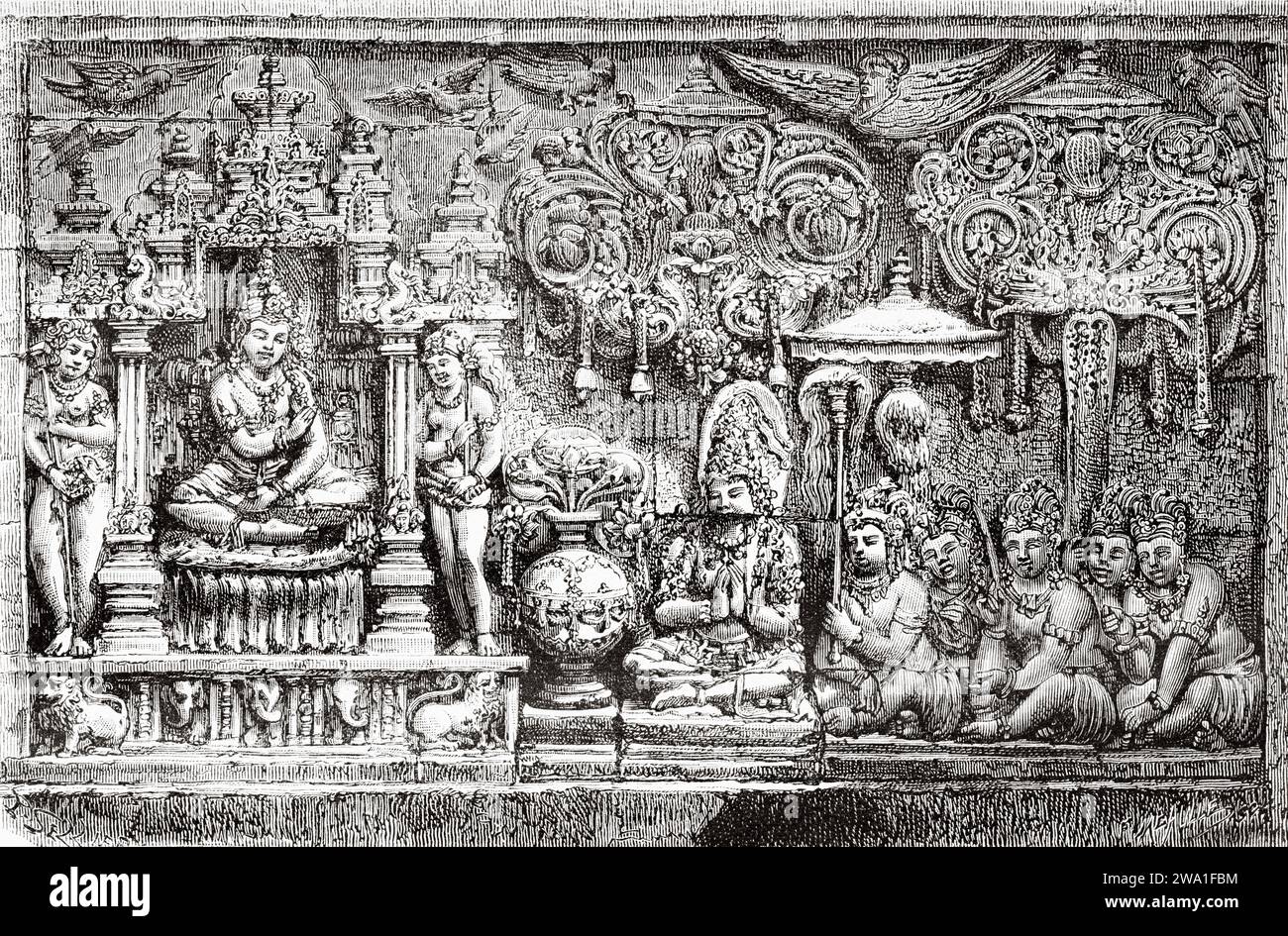 Borobudur Temple is a 9th-century Mahayana Buddhist temple in Magelang ...