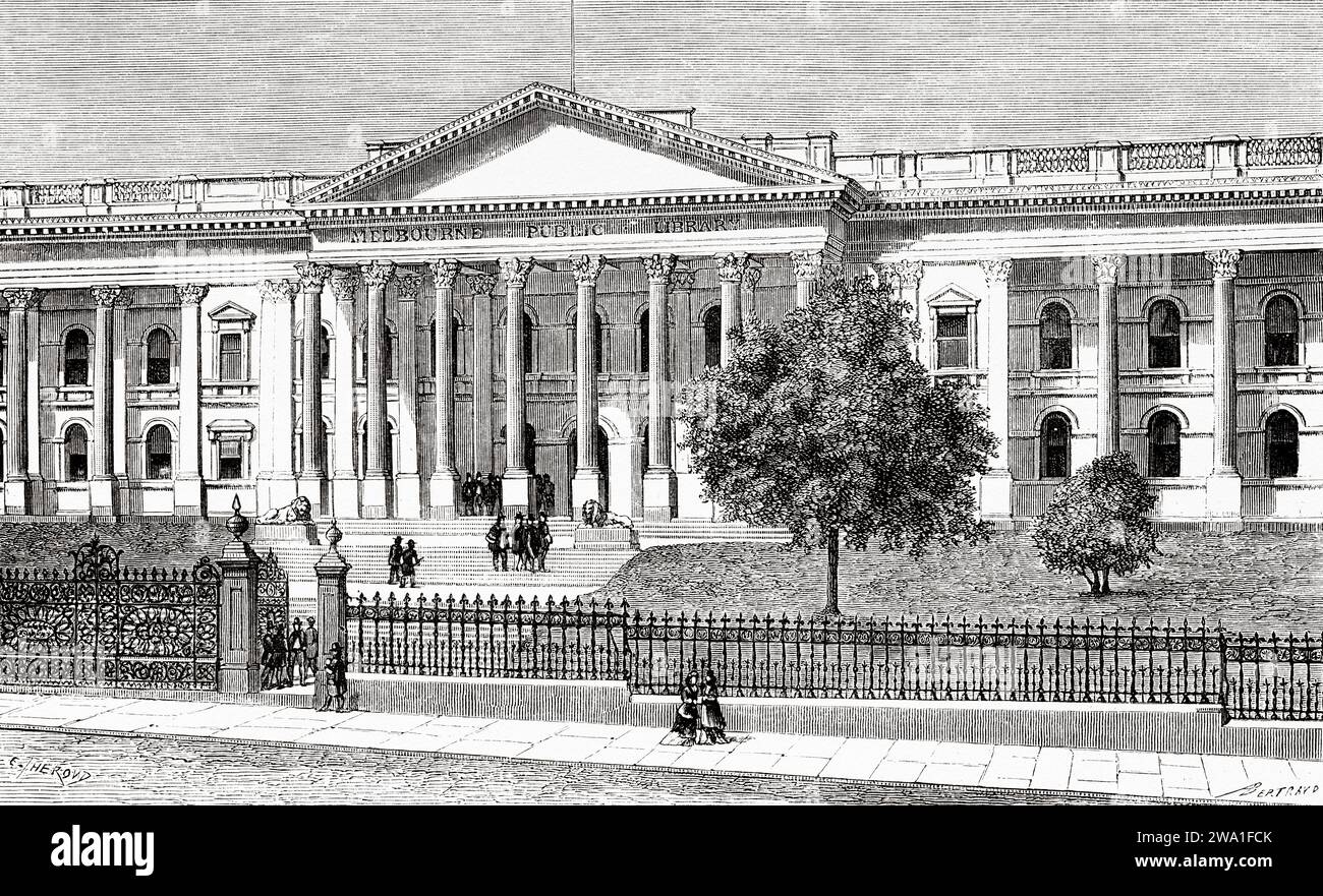 The Public Library, Melbourne. Victoria, Australia. Six Months in ...