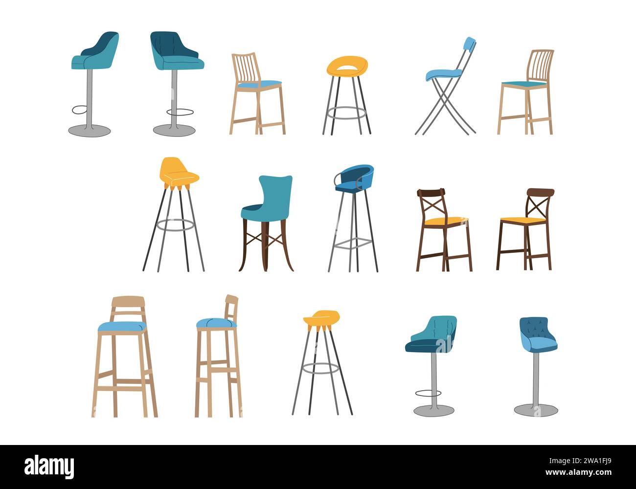 Loft contemporary restaurant Stock Vector Images - Alamy