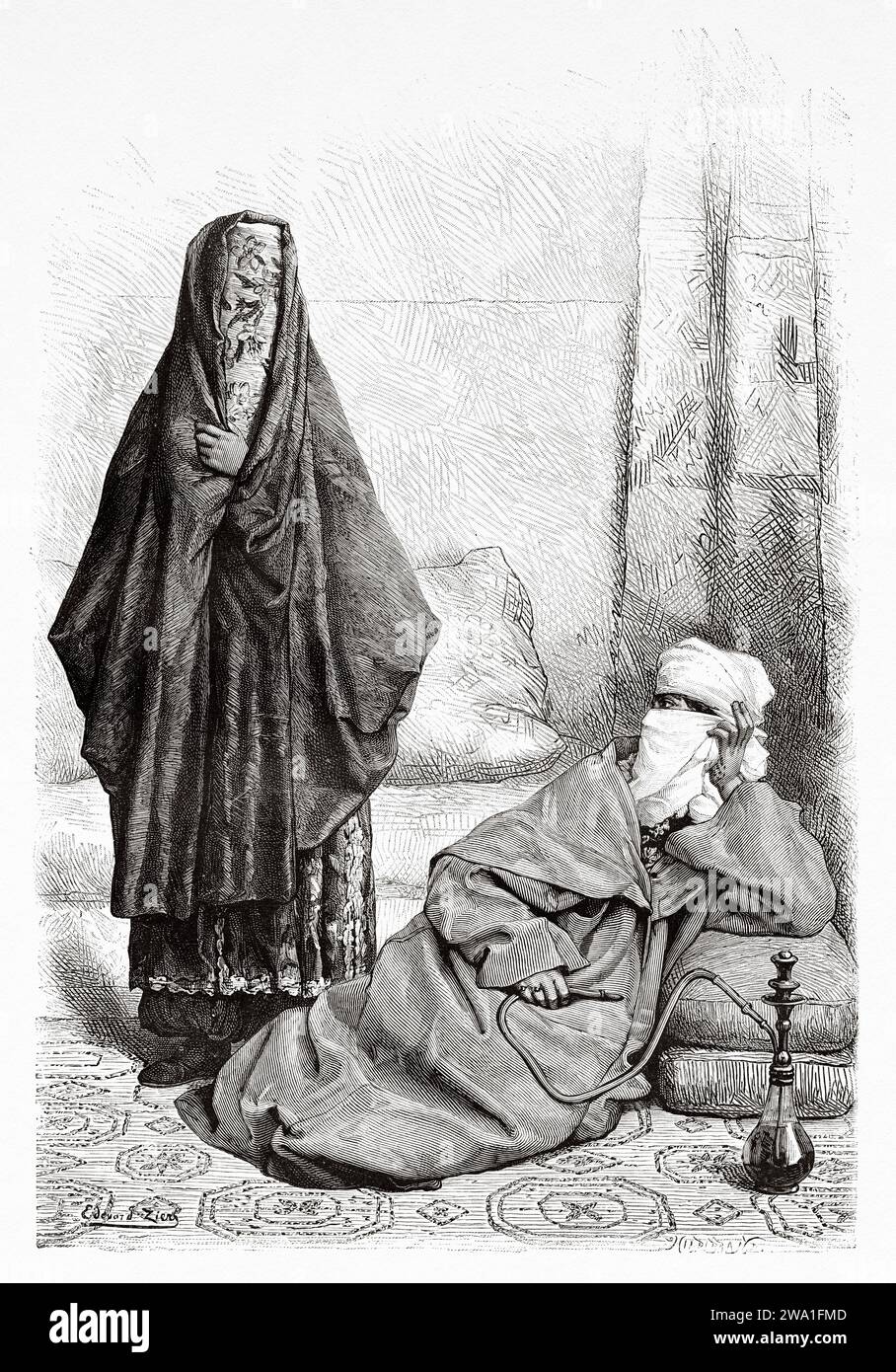 Syrian women in traditional clothing Cut Out Stock Images & Pictures ...
