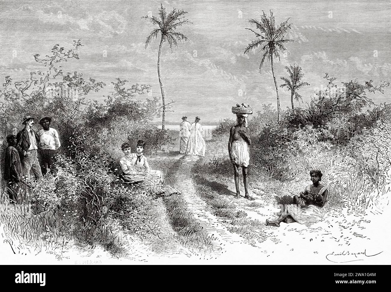 Everyday daily life in Colon, Republic of Panama. Central America ...