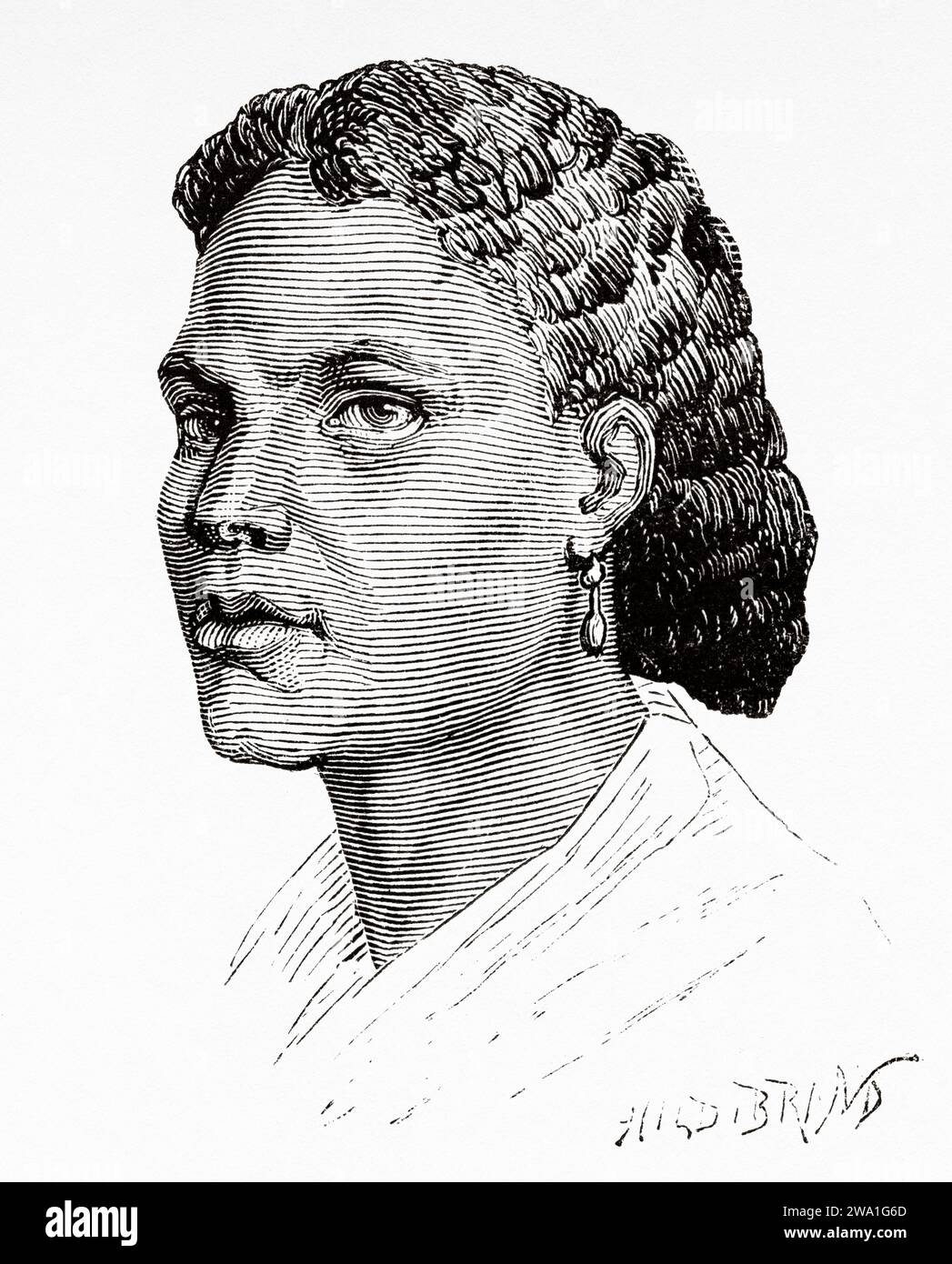 Mulatto 19th century hi-res stock photography and images - Alamy