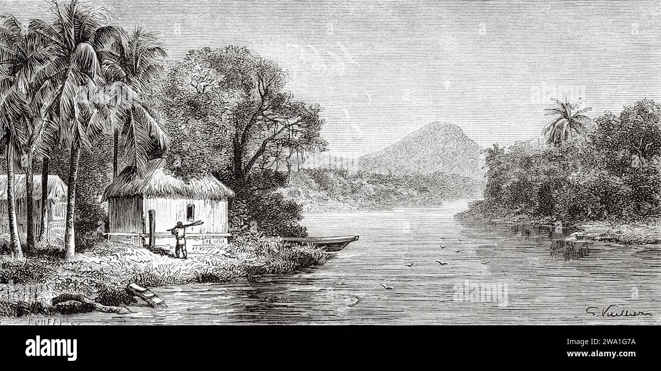 El Real de Santa María, corregimiento of the district of Pinogana in ...