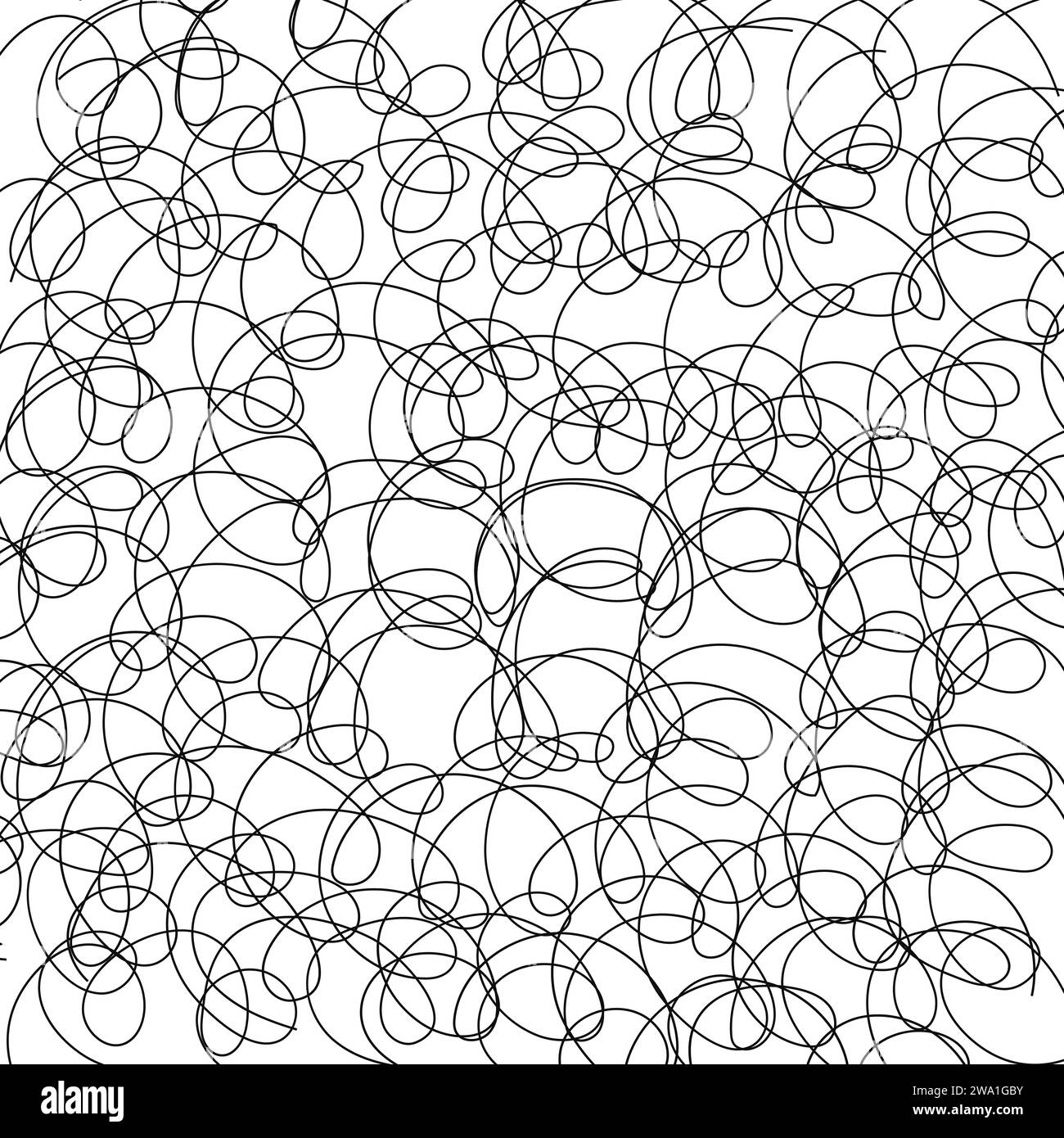 Isolated ink lines on a white background. Modern Illustration set of ...