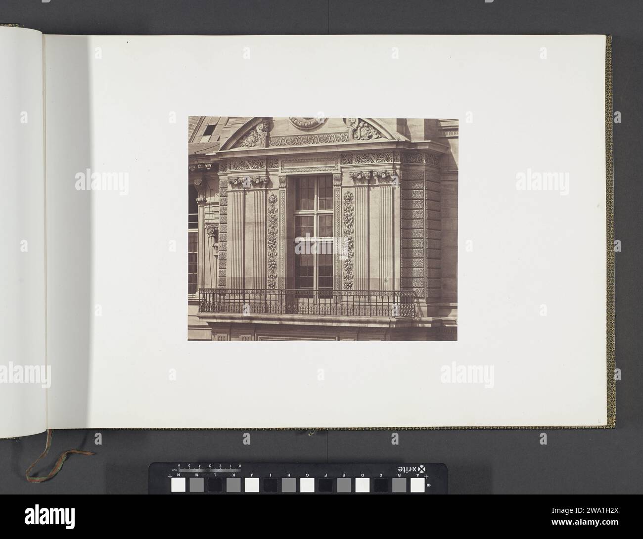 Facade of the Pavillon de Rohan (underside), c. 1857 photograph Part of ...