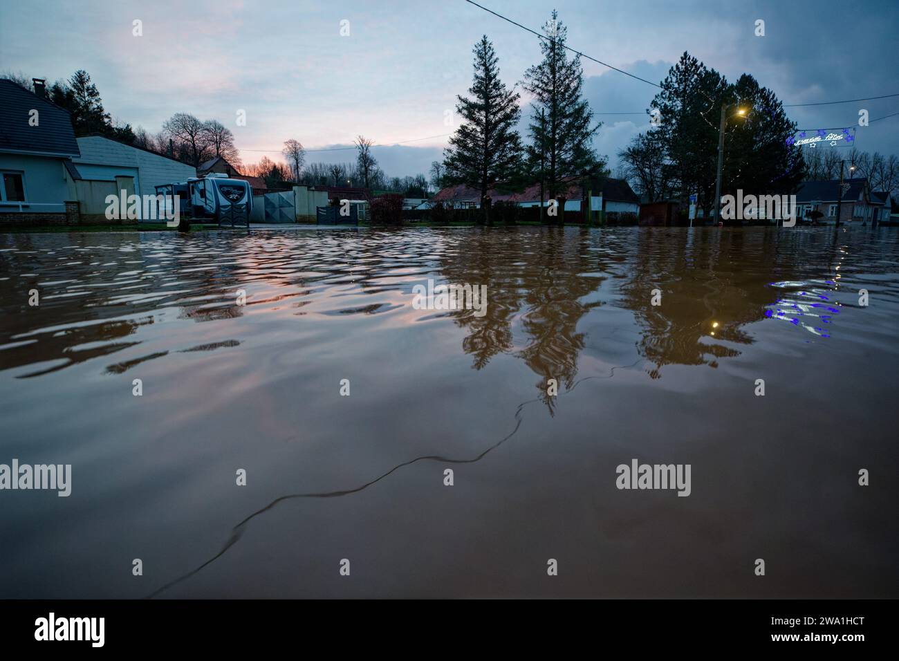 France. 01st Jan, 2024. © Berthes, January 1, 2024. For New Year's Day ...