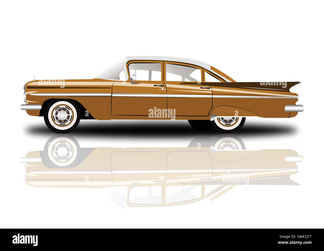 1950s america Stock Vector Images - Alamy