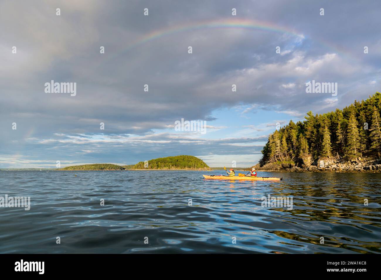 Kayak acadia national park hi-res stock photography and images - Alamy