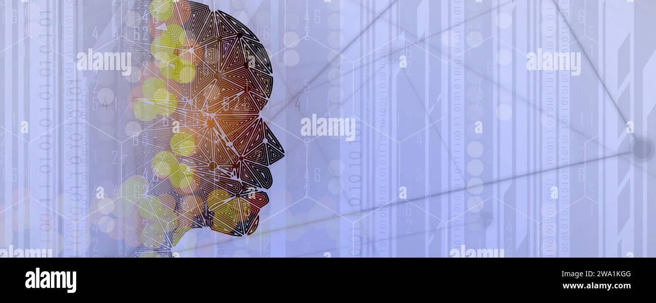 Abstract Artificial intelligence. Cloud computing. Machine learning ...