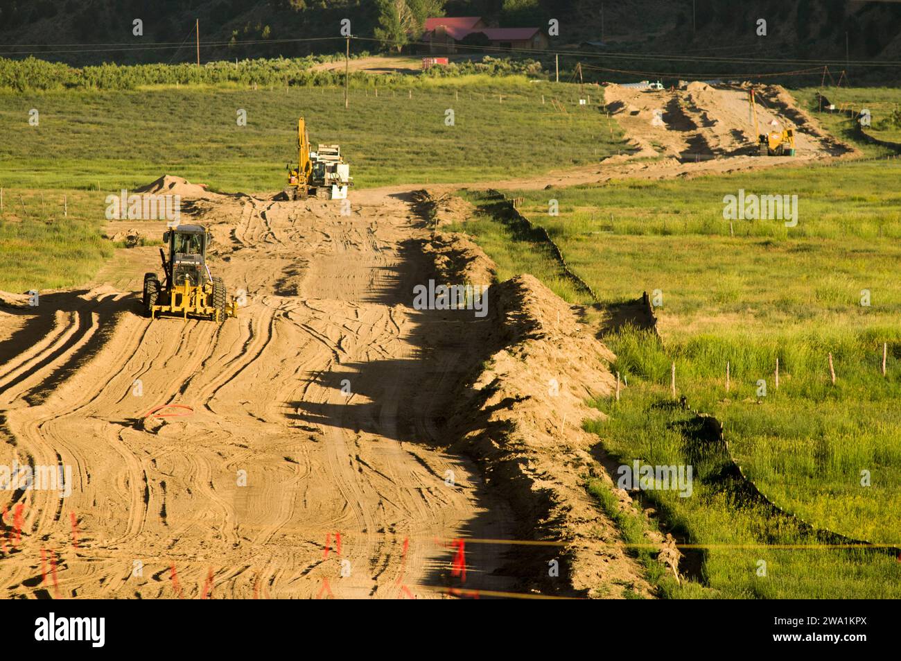Natural gas development, CO Stock Photo - Alamy