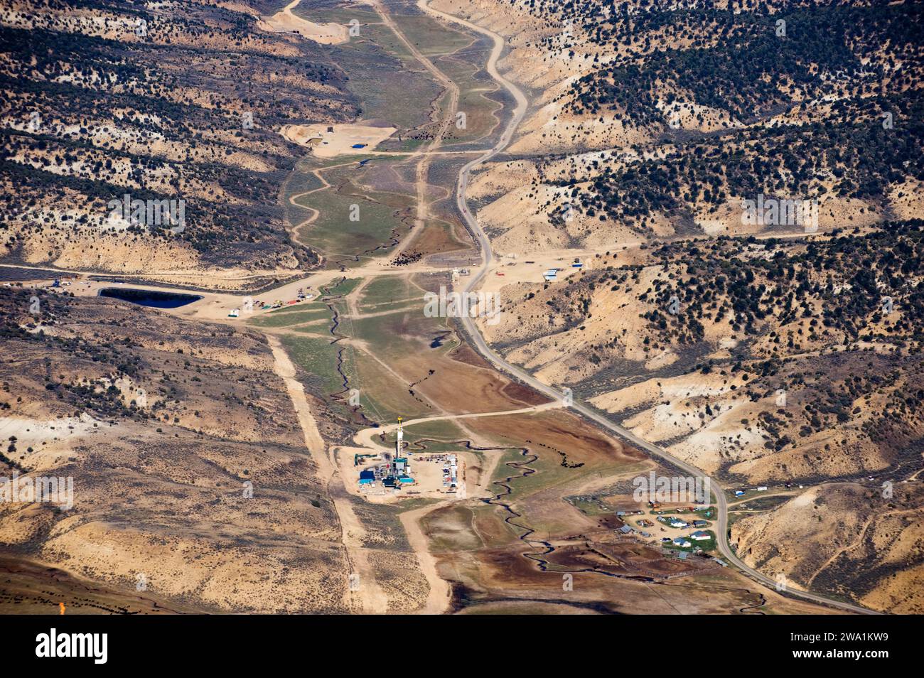 Natural gas development, CO Stock Photo - Alamy Natural gas development, CO Stock Photo - Alamy