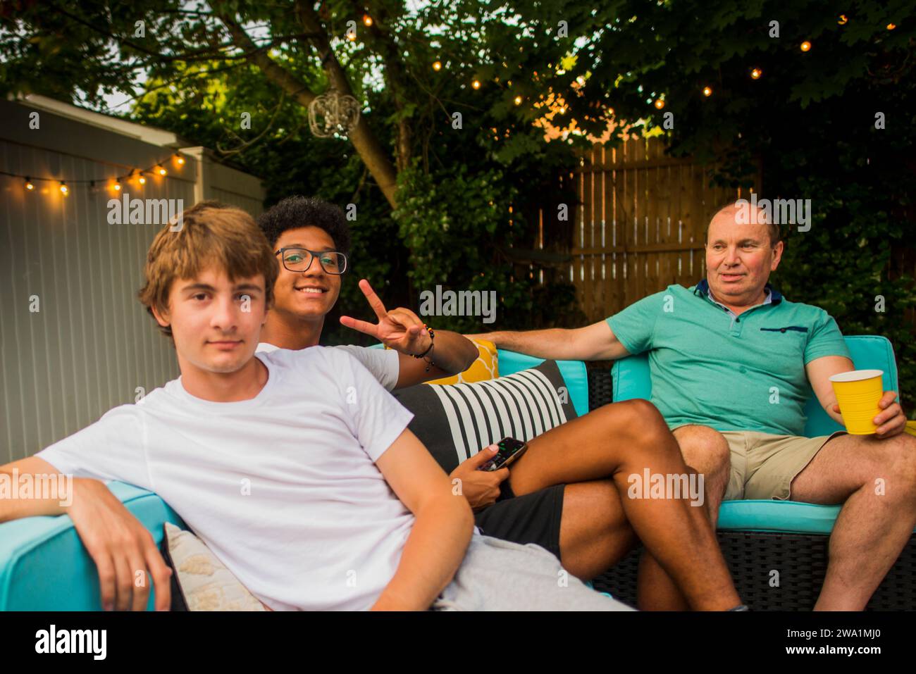 Multiracial neighbors hi-res stock photography and images - Alamy