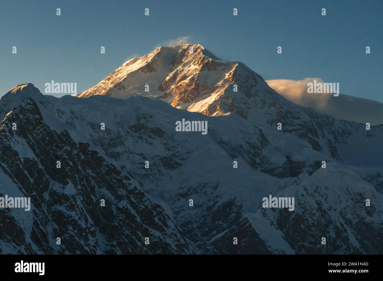 Alpenglow in alaska hi-res stock photography and images - Alamy