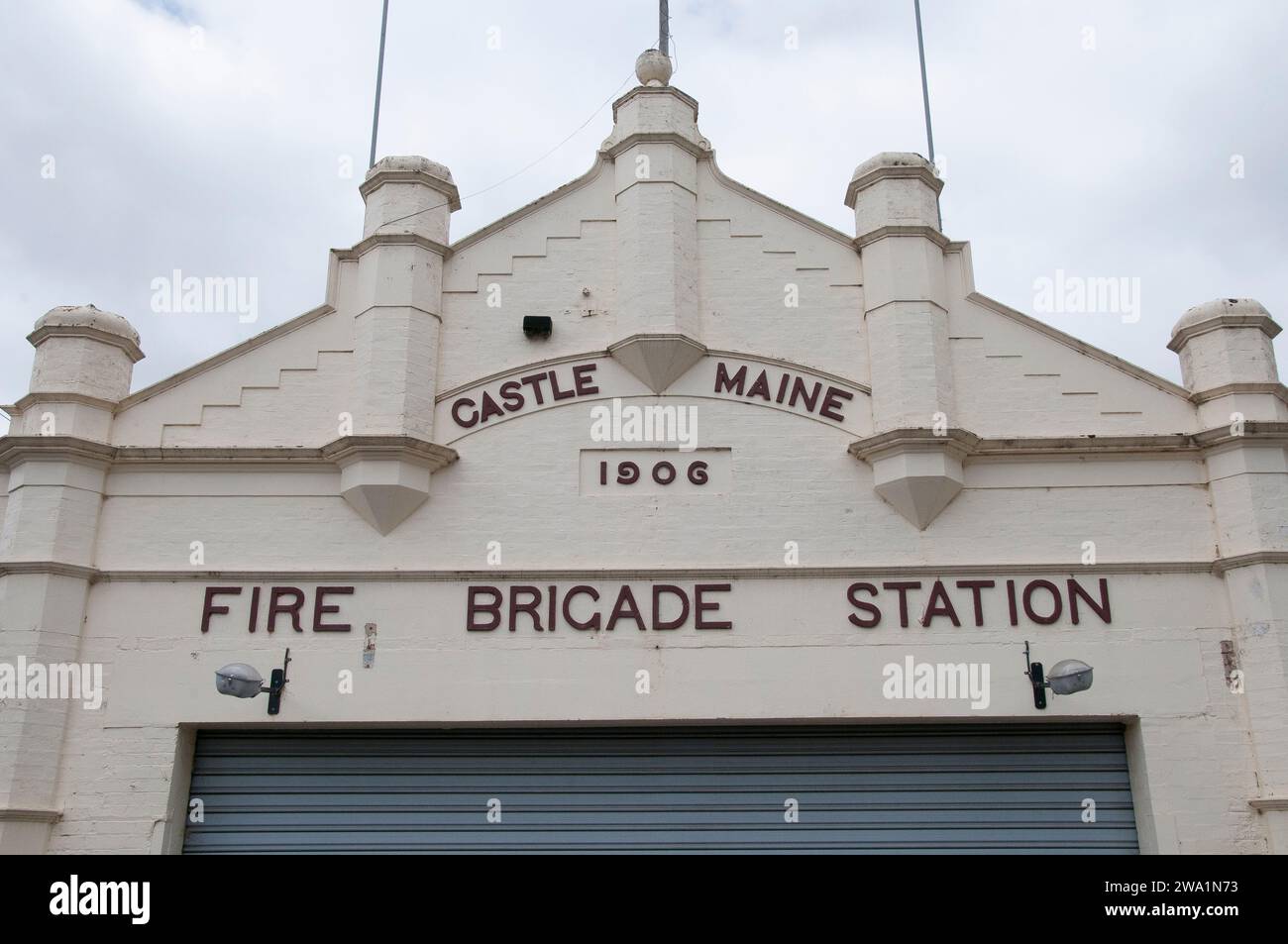 Historic fire brigade station, Castlemaine, Victoria Stock Photo - Alamy