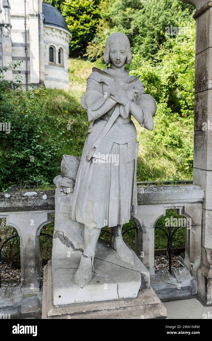Domremy-la-pucelle is known to be the place where Joan of Arc was born ...
