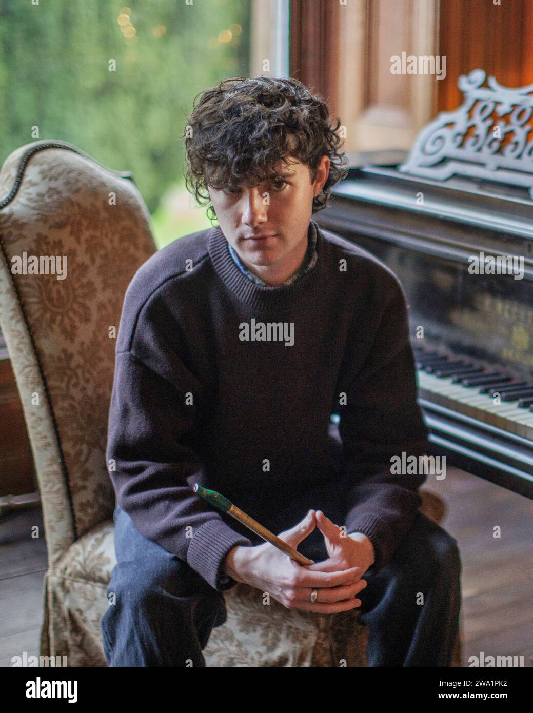 Jamie Duffy at Castle Leslie in Monaghan, whose classical music song ...