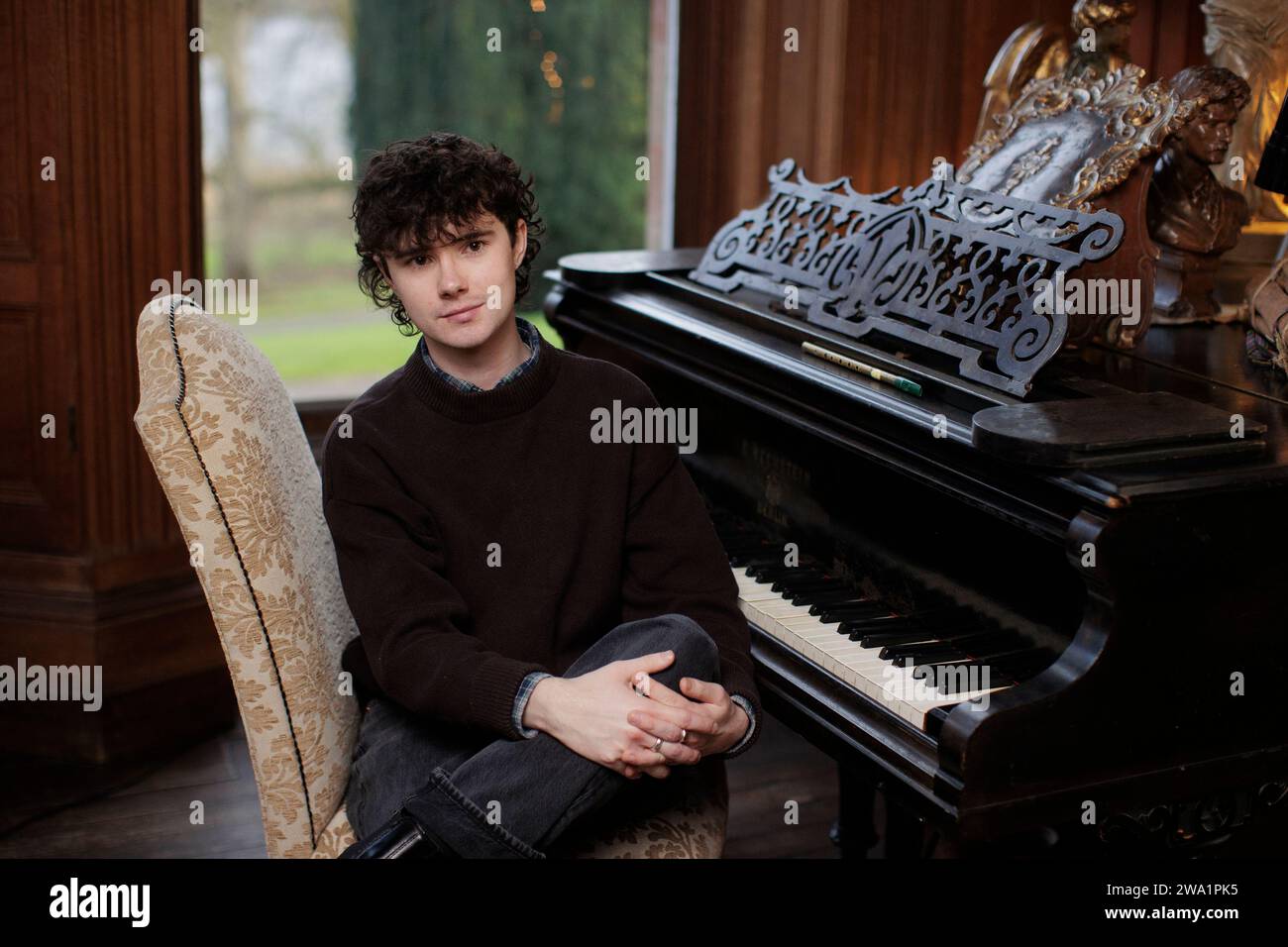 Jamie Duffy at Castle Leslie in Monaghan, whose classical music song ...