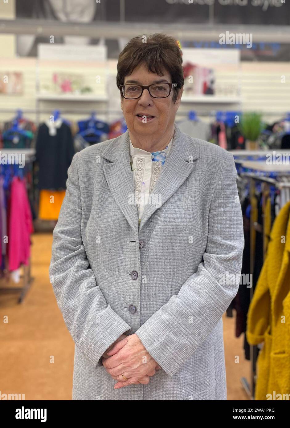 Rose McGowan, head of the SVP charity, at SVP House on Sean McDermott ...