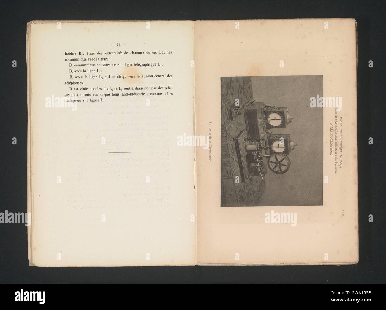 Telegraaf to send and receive telegrams, Anonymous, c. 1880 - in or ...