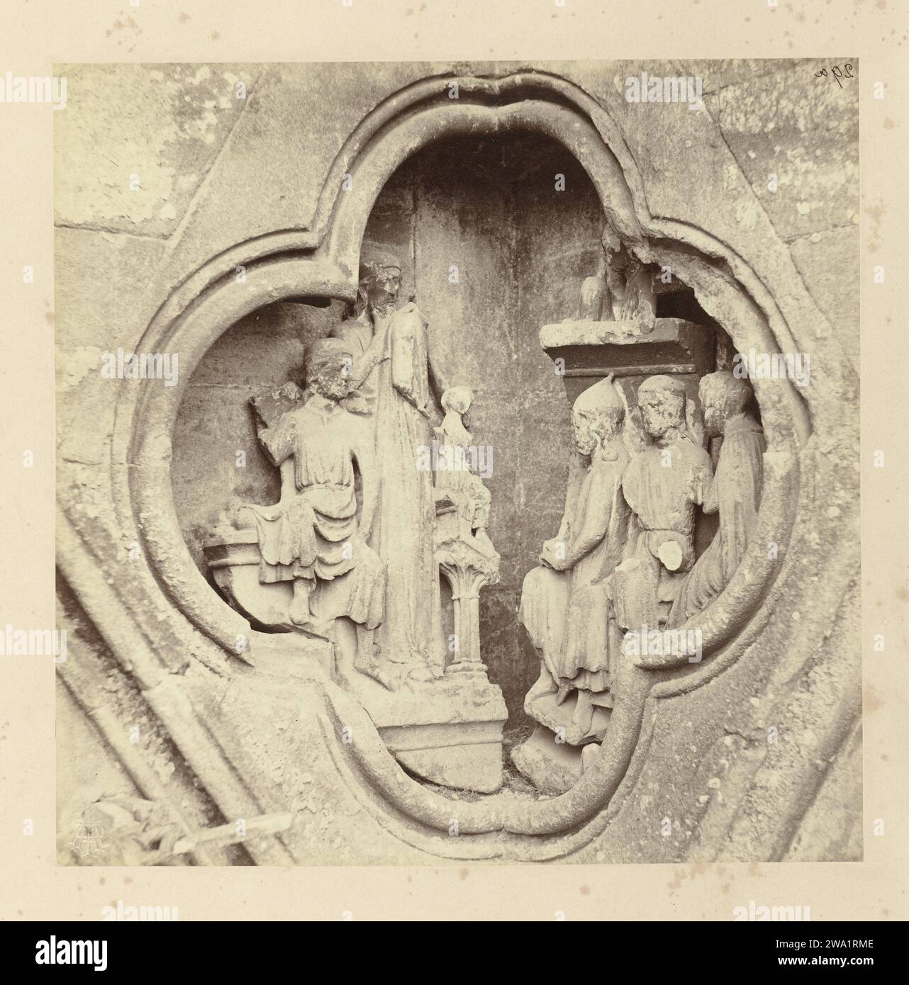 Sculpture group in the Cathedral of Wells, Anonymous, Downes & Co ...