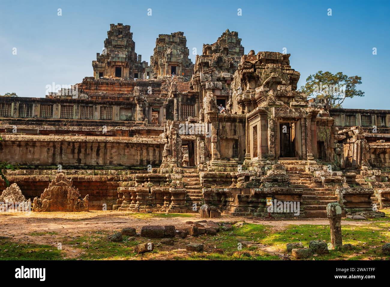 Ta Keo temple in Cambodia, build by Jayavarman V, located East of ...