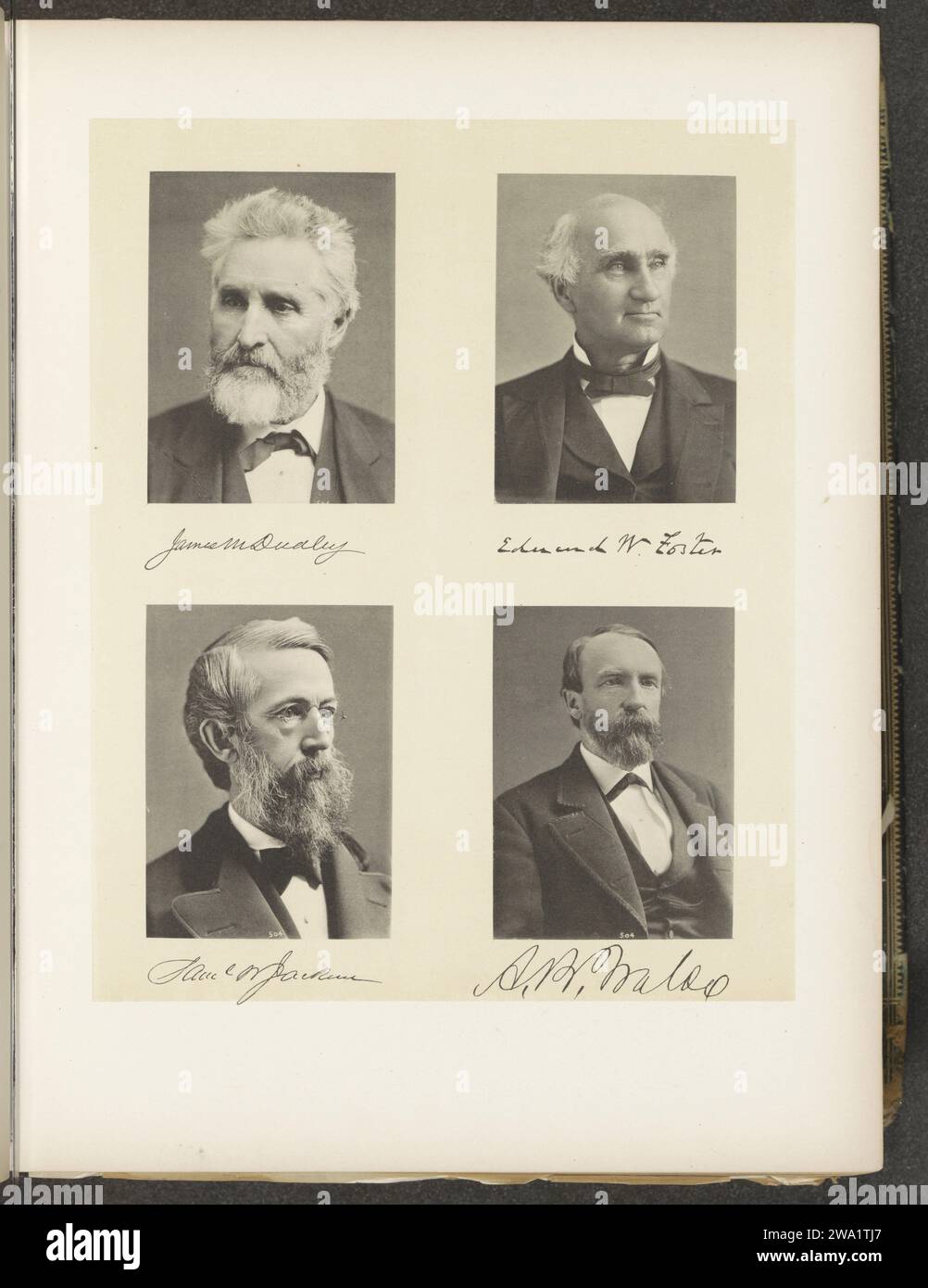 Four portraits of members of the Constitutional Commission of the state ...