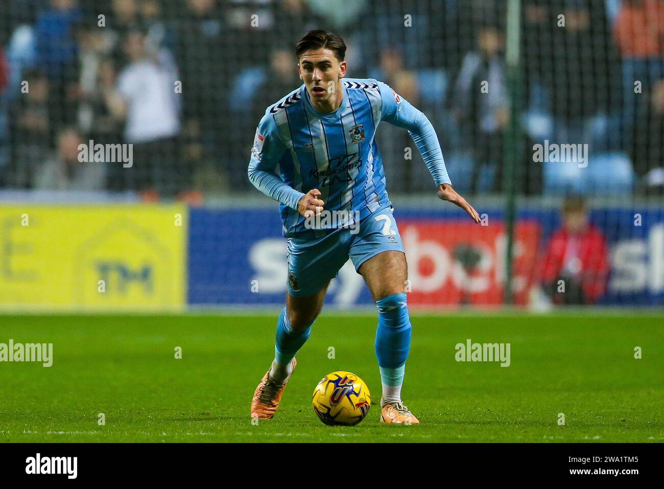Coventry City's Luis Binks during the Sky Bet Championship match at the ...