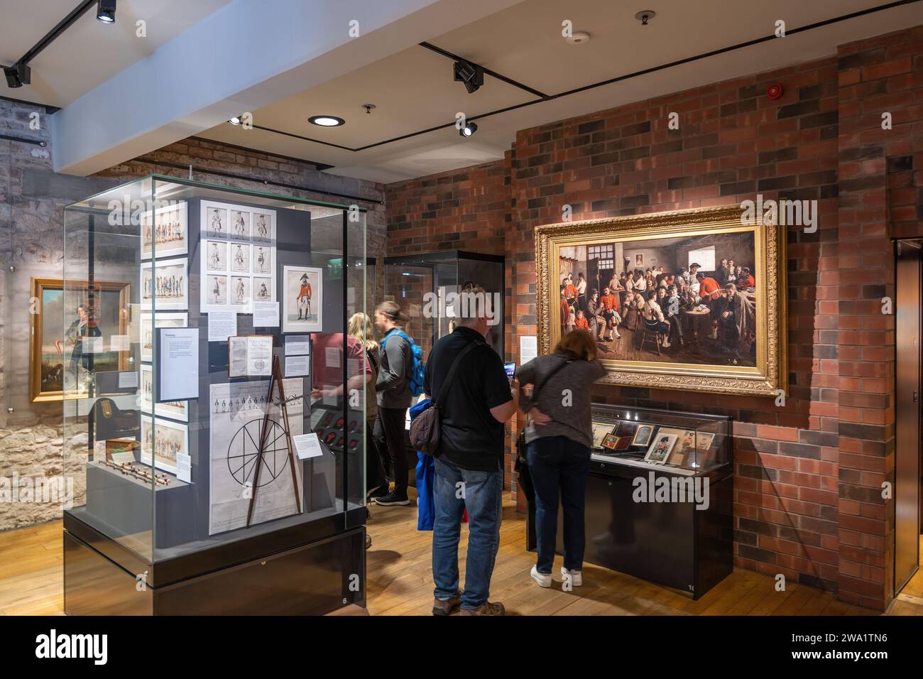 National War Museum within Edinburgh Castle in city of Edinburgh ...