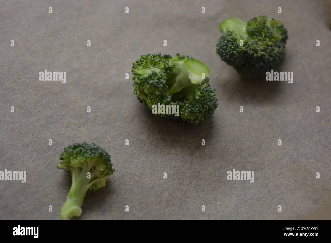 Healthy, wholesome, high-quality food, fresh vegetables, pieces of ...