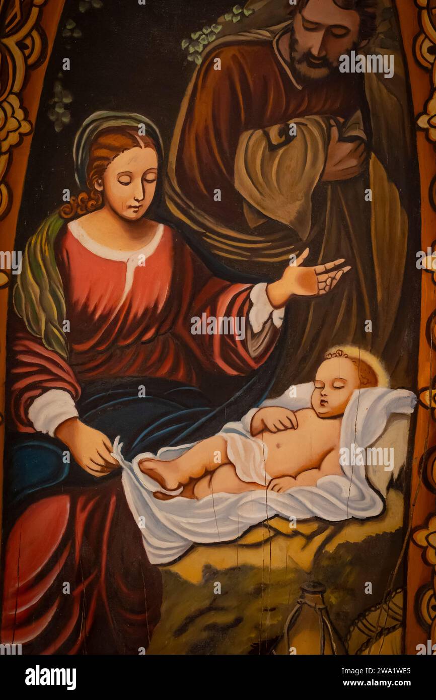 Nativity bethlehem church interior hi-res stock photography and images ...